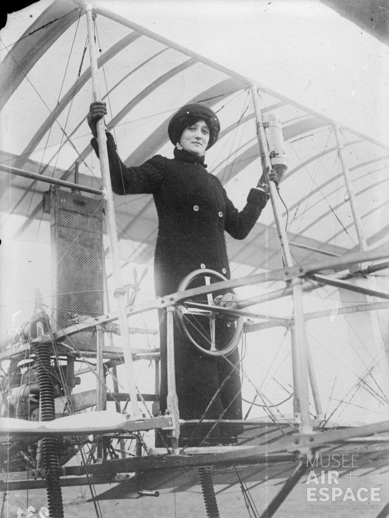 Les femmes à la conquête de l’air : Elisa Deroche (dite baronne ...
